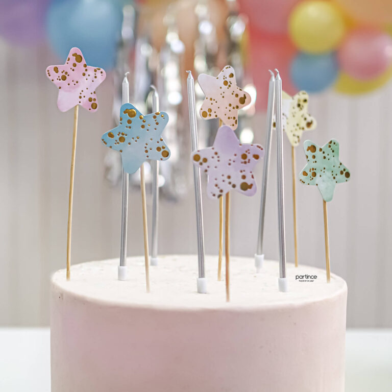 Silver Konsept Doğum Günü Balon Seti (1-2-3 Rakam Seçenekli) - partince.com